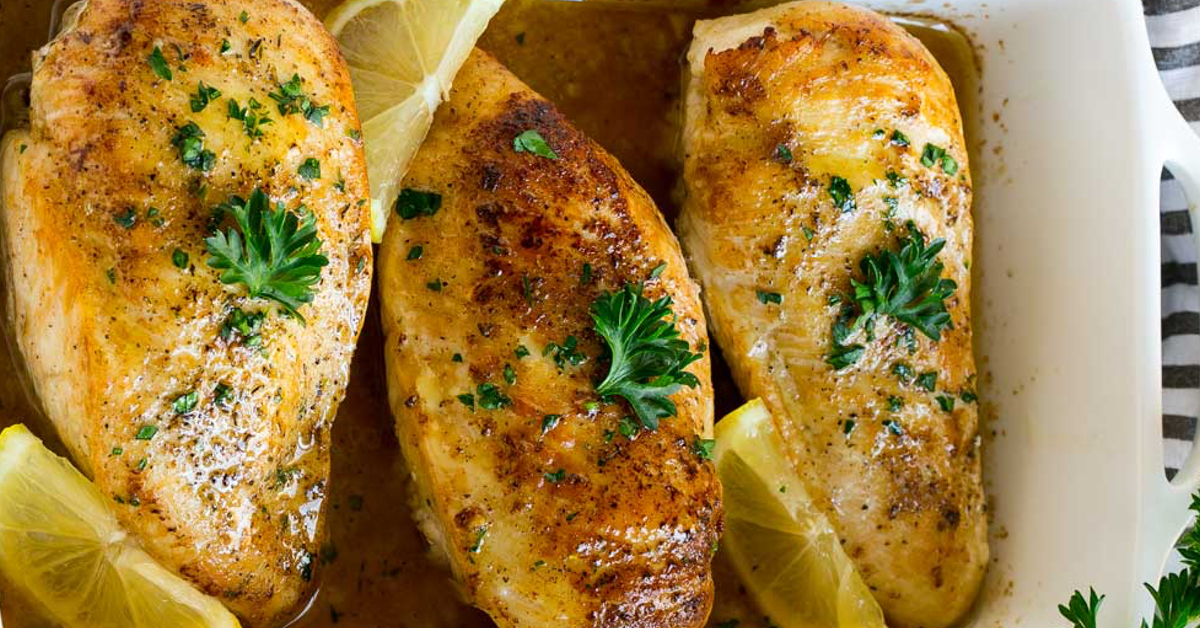 SIMPLE LEMON CHICKEN | QUICK & EASY – RE Fitness International
