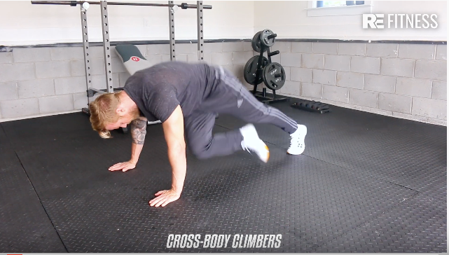 HOW TO DO CROSS BODY CLIMBERS – RE Fitness International