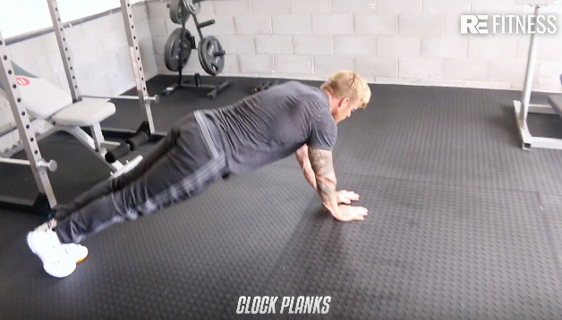 HOW TO DO A CLOCK PLANK – RE Fitness International