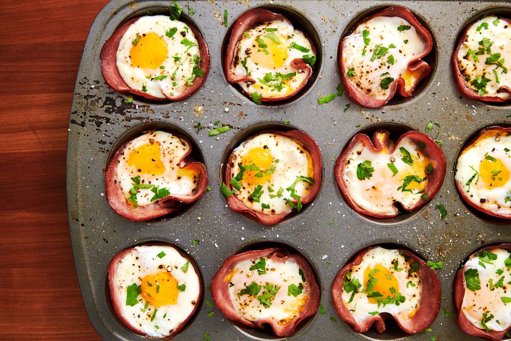 SPICY EGGS IN HAM BASKETS – RE Fitness International